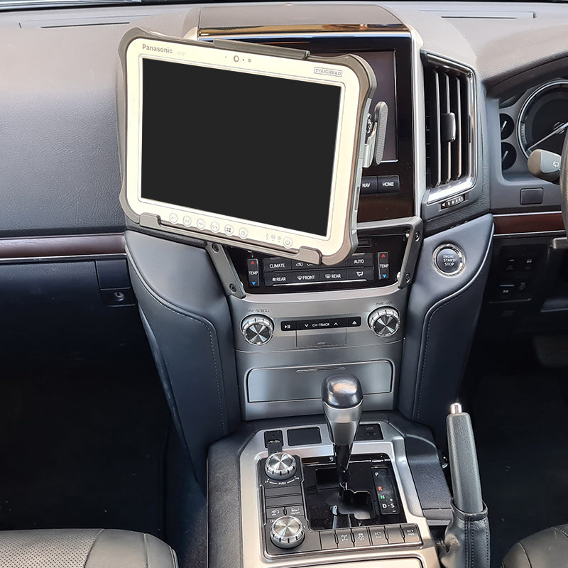 InDash Mount for Toyota LandCruiser 200 (2016-21) GXL, VX, Sahara, Hor ...