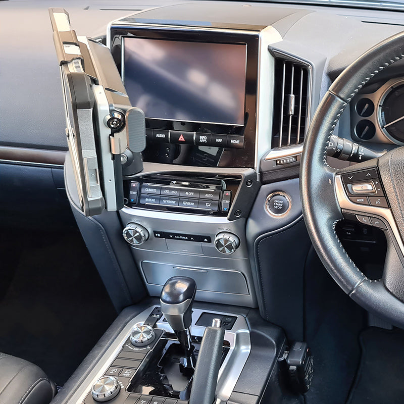 InDash Mount for Toyota LandCruiser 200 (2016-21) GXL, VX, Sahara, Hor ...