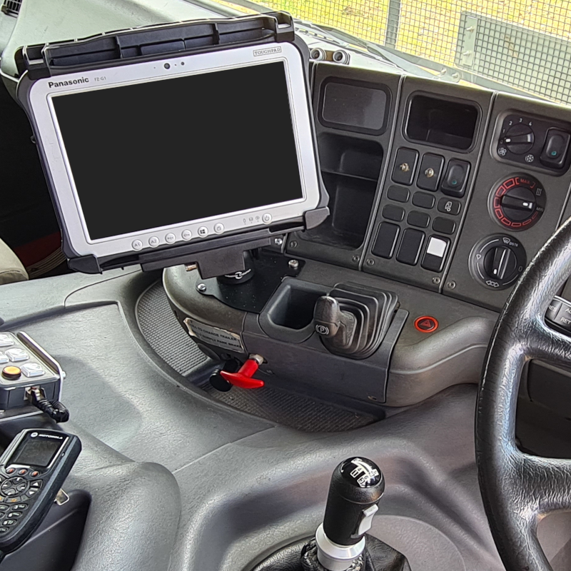 InDash Mount for Scania 114 (1993-2003) – Industrial Evolution